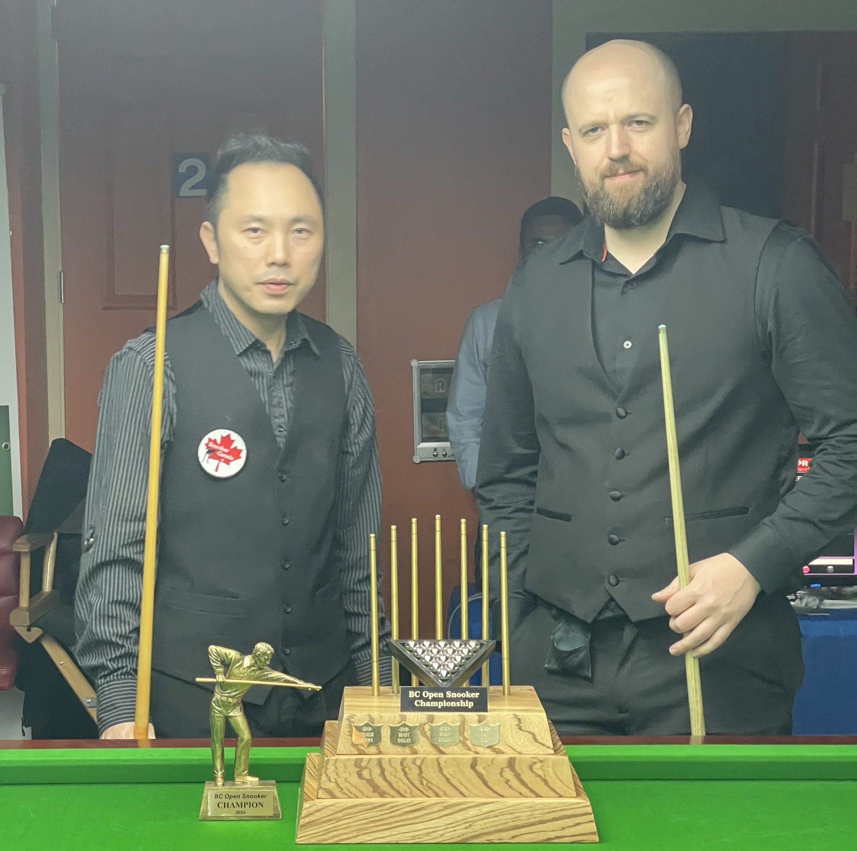 Albert Kenny defeats Max Guan in BC Championship - Snooker Canada