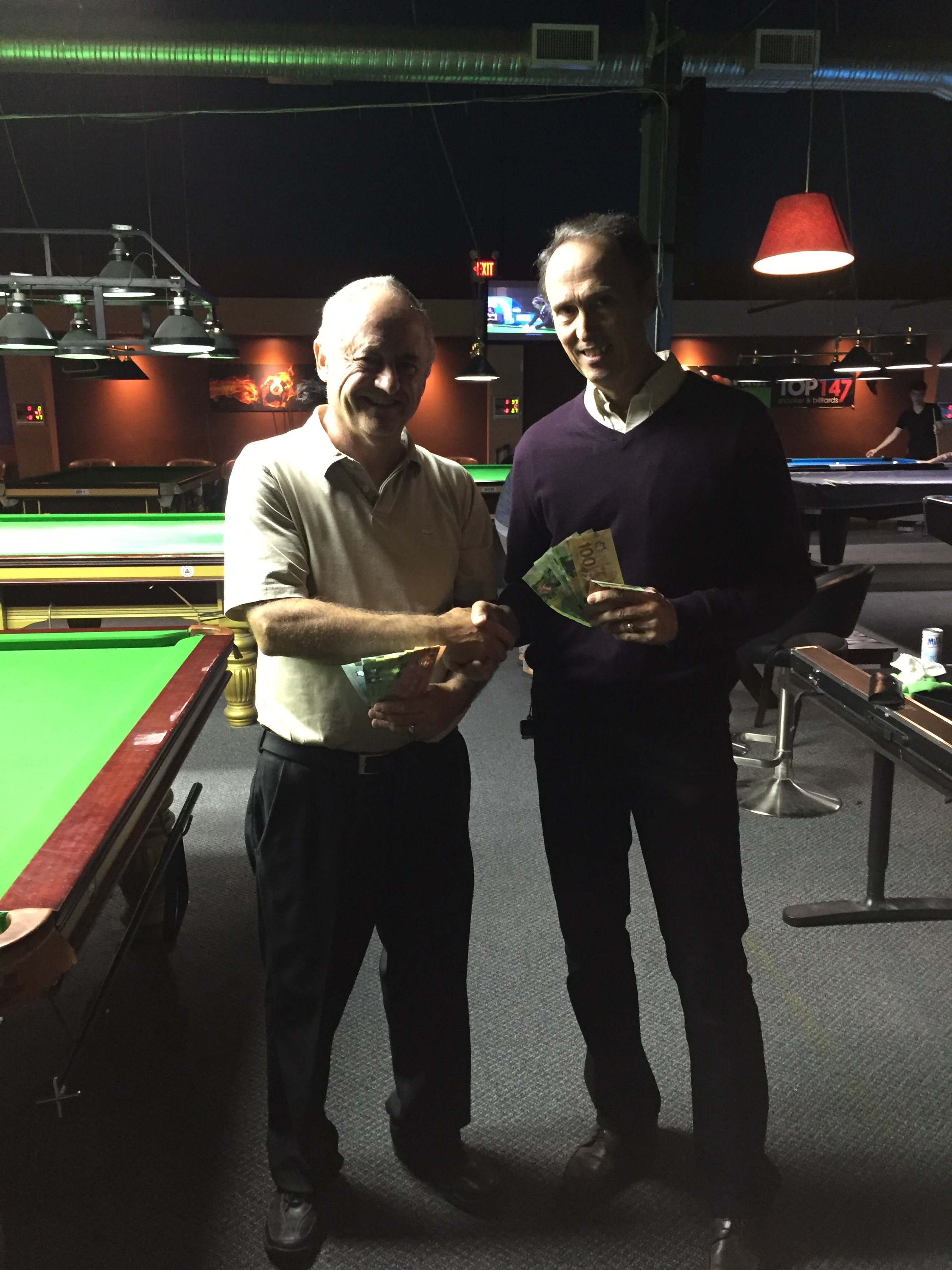 Kevin DeRoo Wins Inaugural Event in British Columbia - Snooker Canada