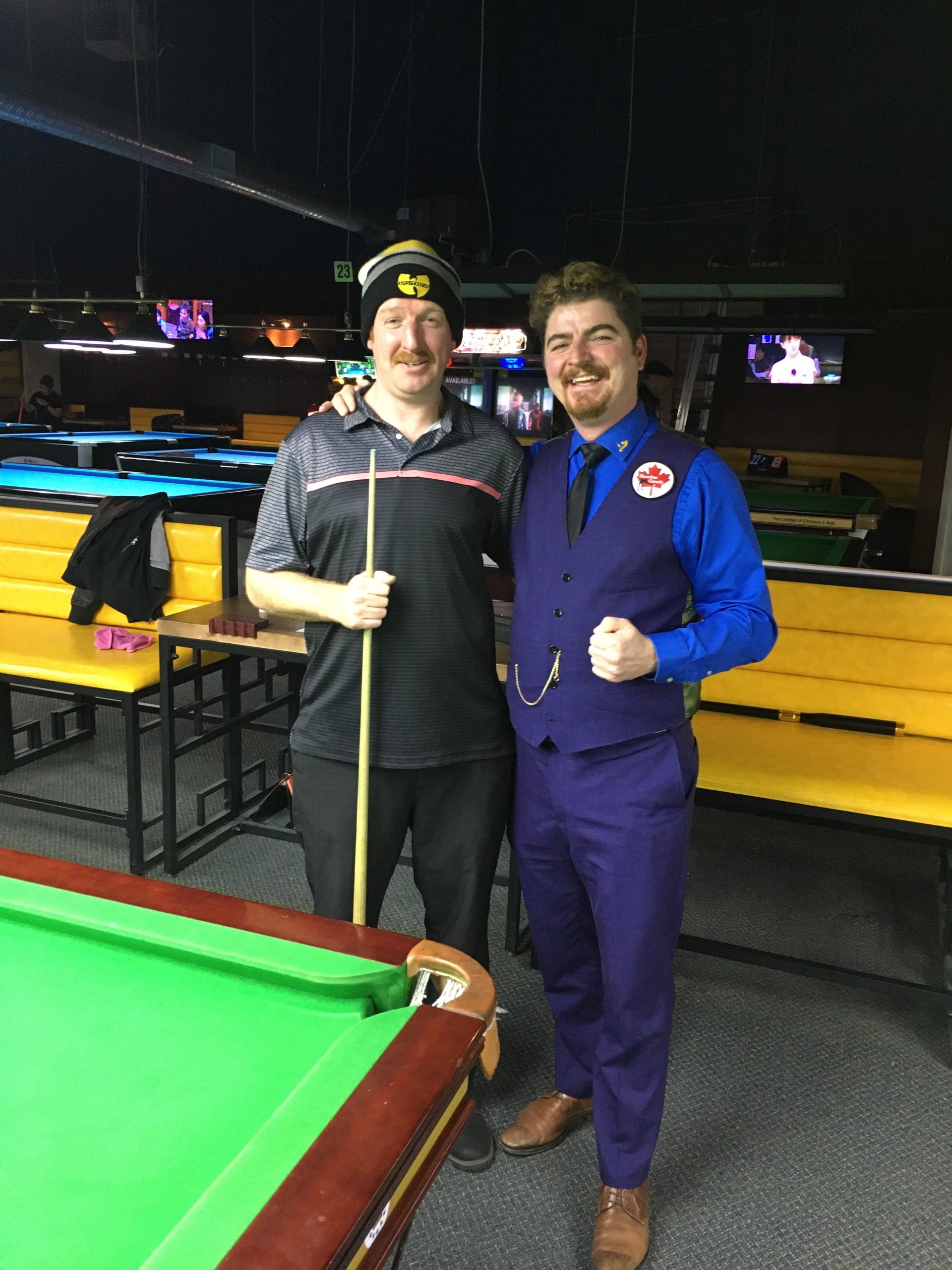 Murphy Wins in a battle of Island Players!!! - Snooker Canada